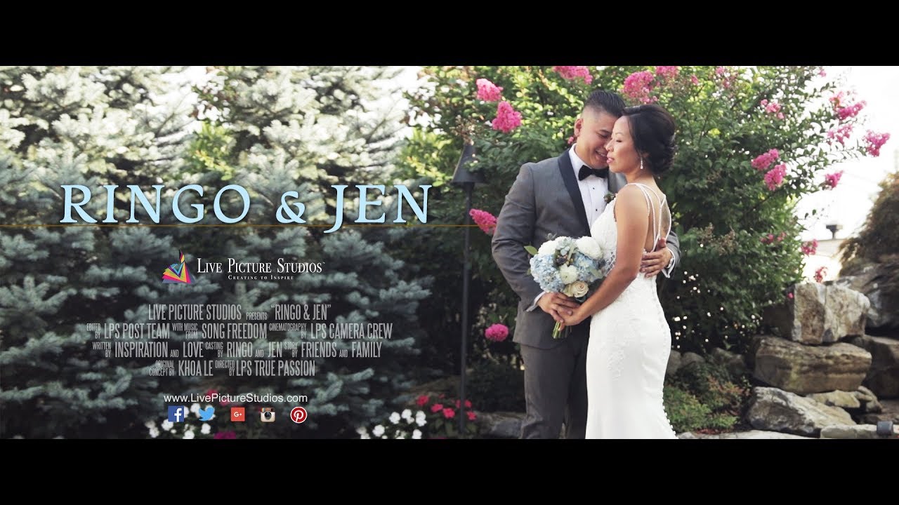 Jen and Ringo Wedding Highlight at the Grand Marquis, NJ - YouTube