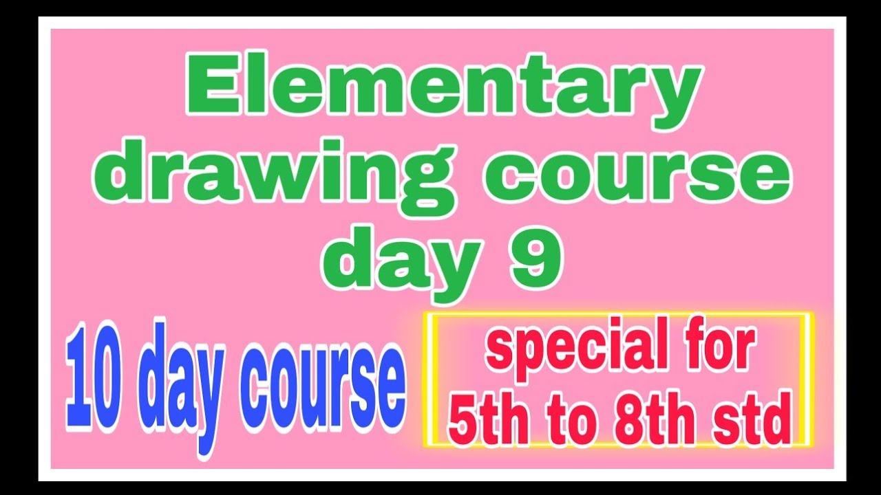 Elementary basic drawing - YouTube