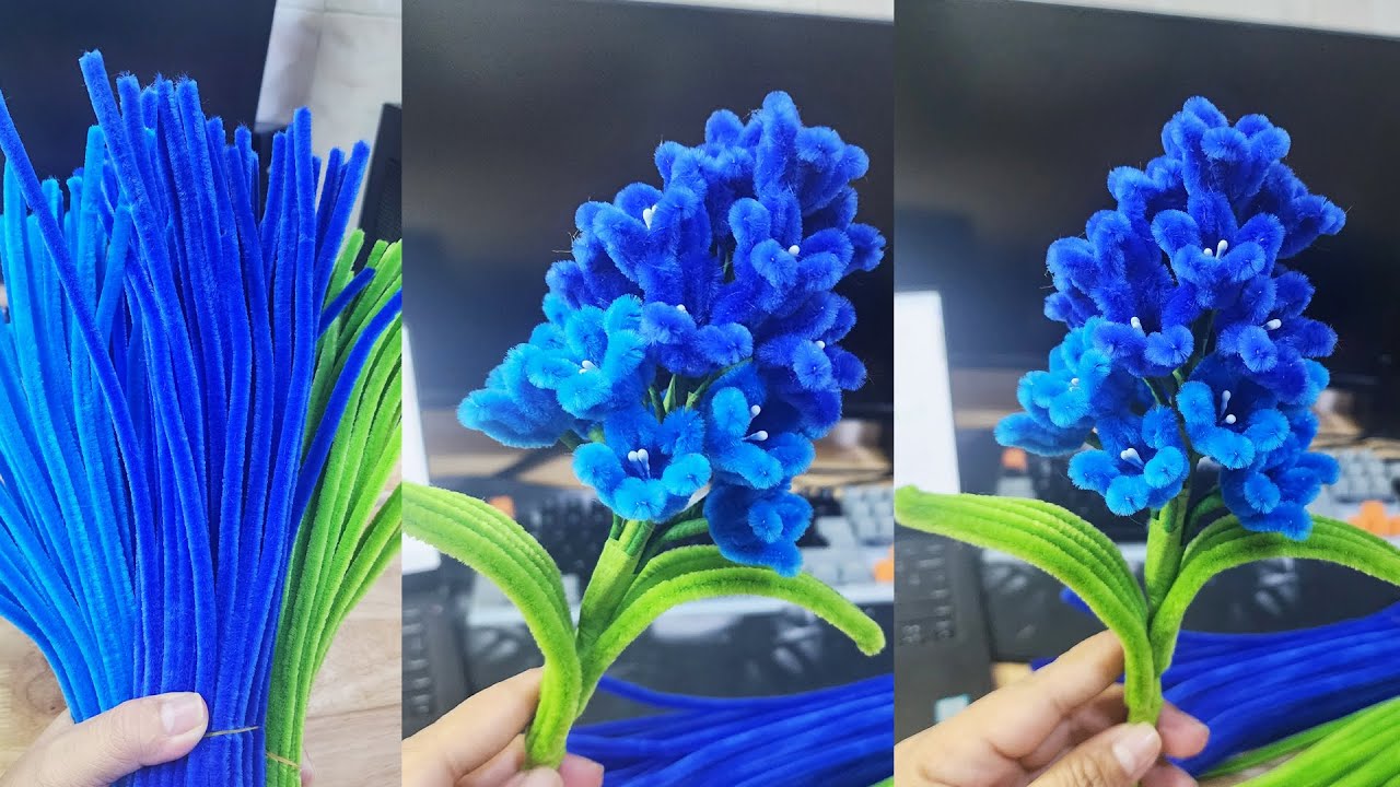 How to make flower with pipe cleaner | Tutorial for beginner - YouTube
