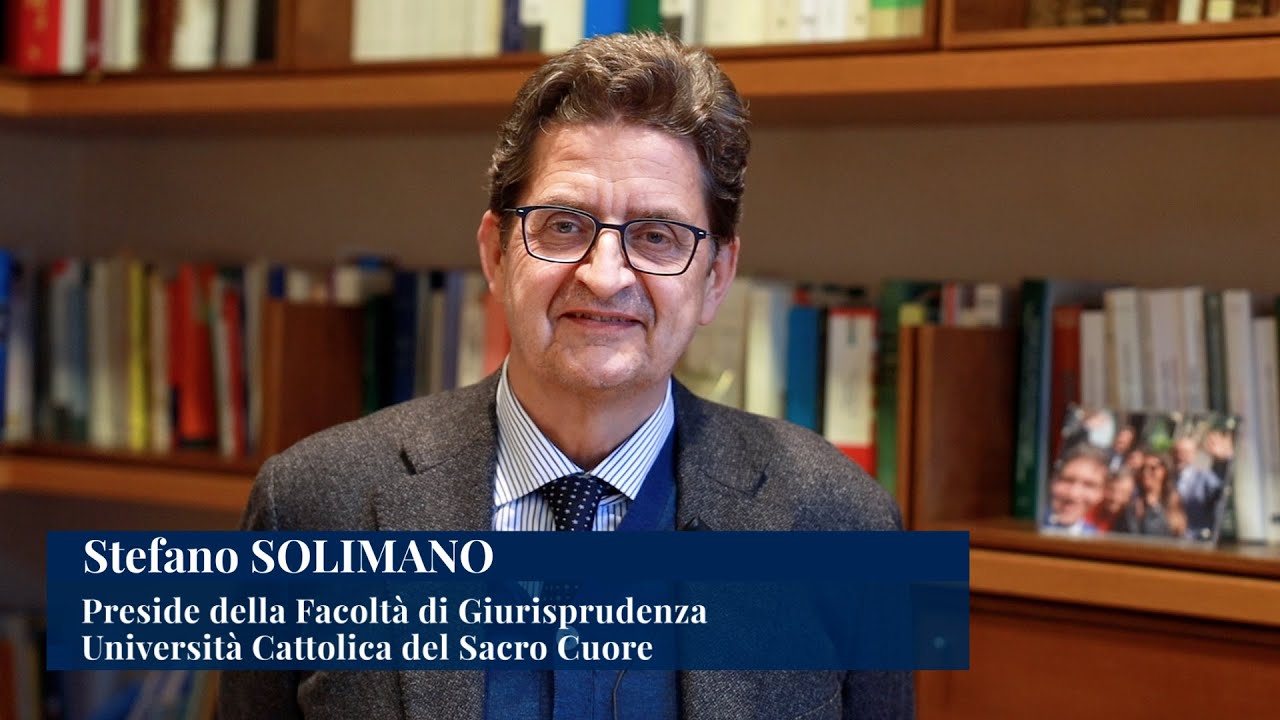 Facoltà di Giurisprudenza ️ Preside Stefano Solimano - YouTube