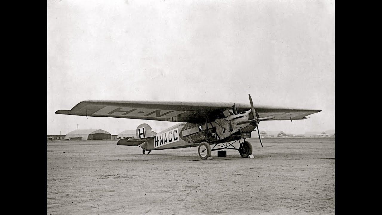 Fokker F.VII Airplane Type - YouTube