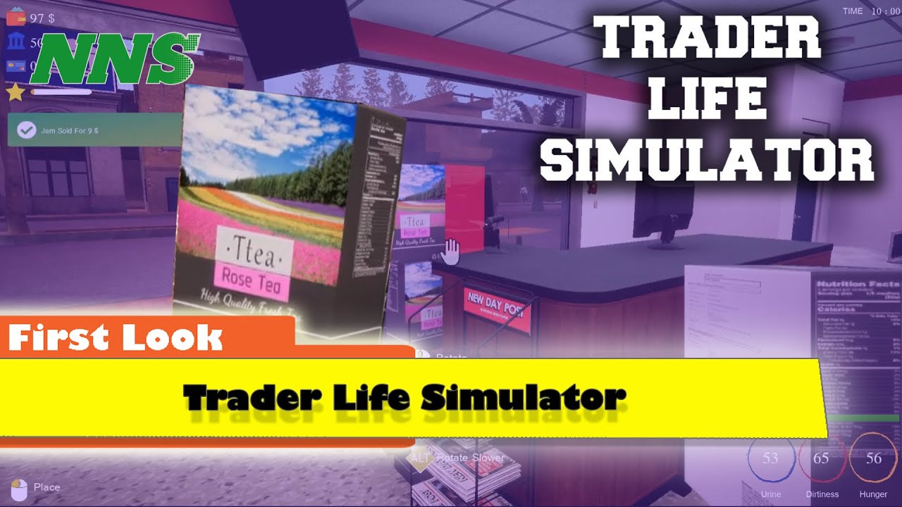 First Look at Trader Life Simulator on Steam - YouTube