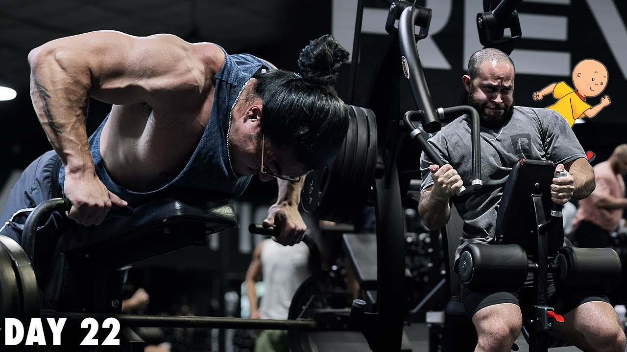 Back Day w/ Convict Caillou (Sebastian Burka) | Day 22 - YouTube