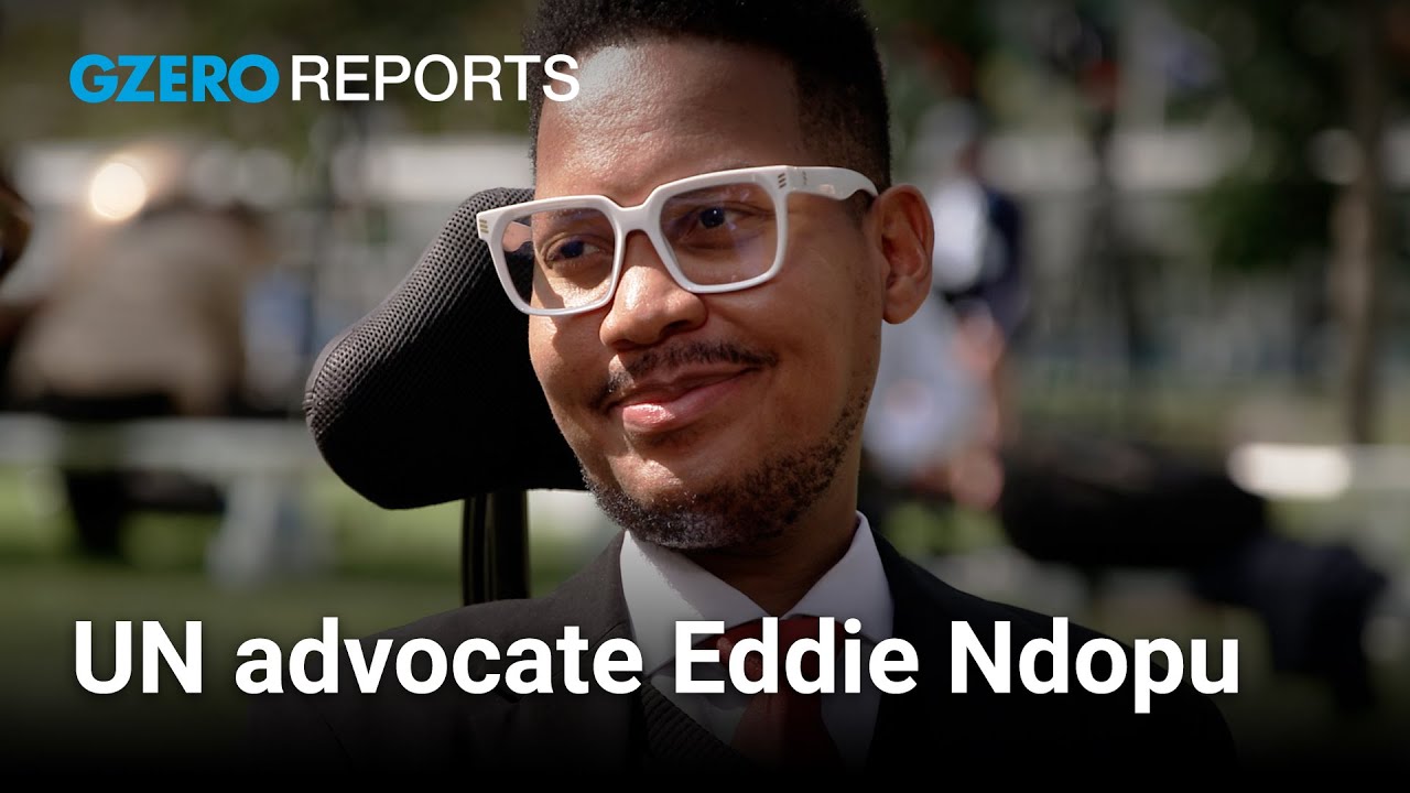 Eddie Ndopu: Changing how the world thinks about disability | GZERO ...