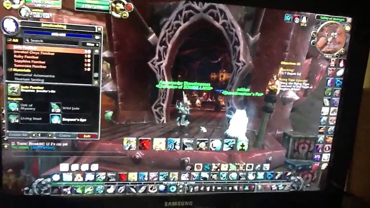 Making The Jade Panther on World of Warcraft - YouTube