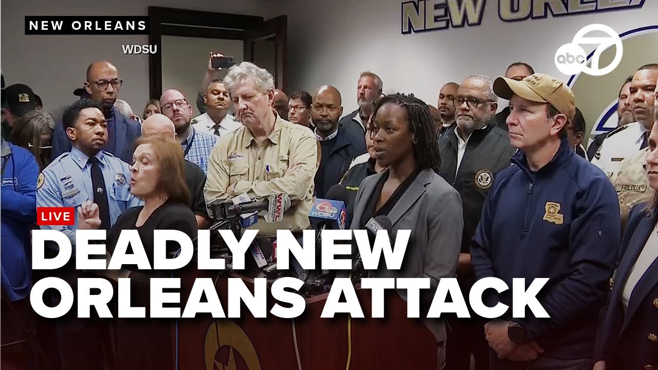 FBI identifies driver in deadly New Orleans attack | LIVE - YouTube