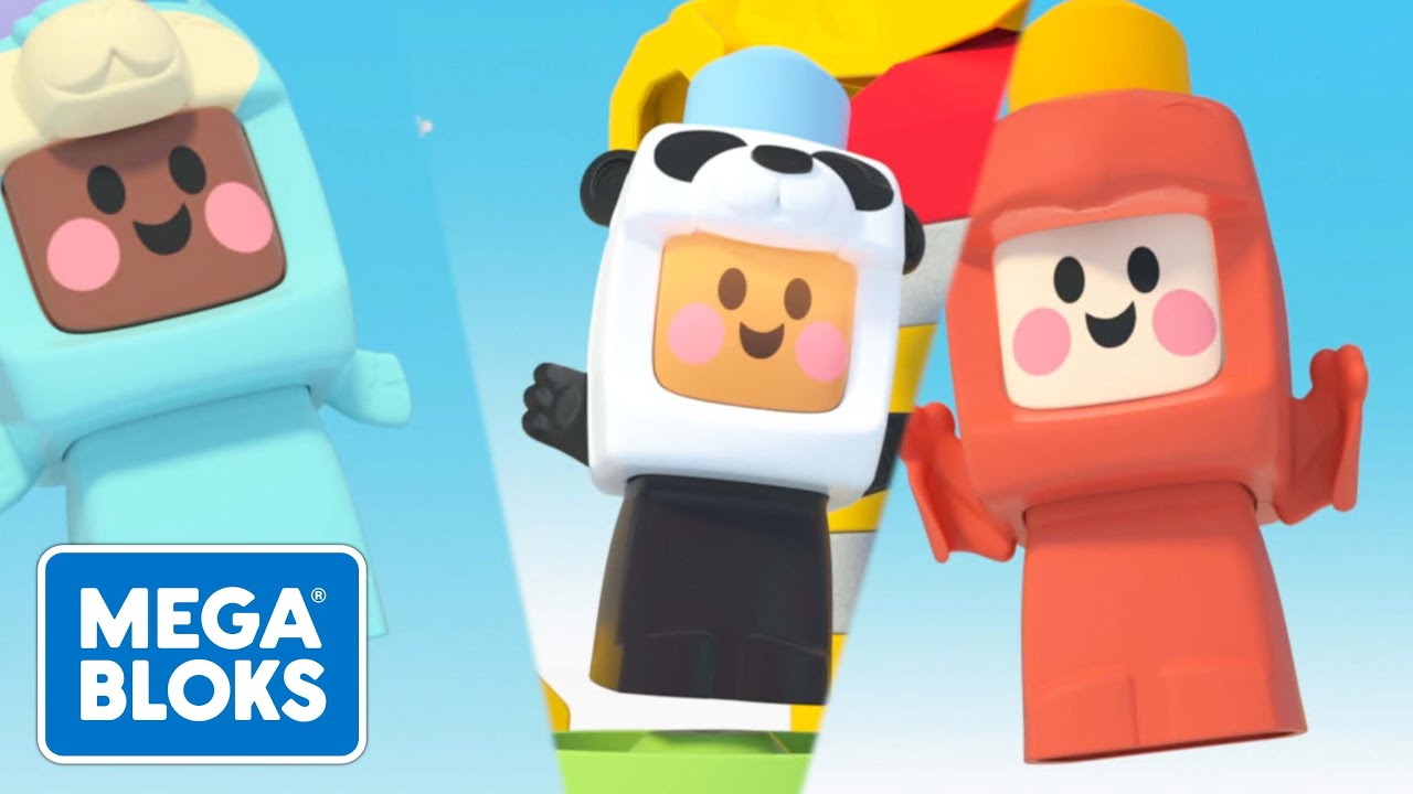 Mega Bloks™ | Surprise Inside! +1 Hour of Cartoons For Kids! | Fisher ...