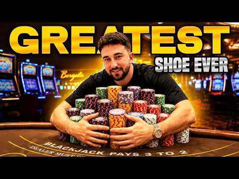 THE GREATEST BLACKJACK SHOE I’VE EVER PLAYED... (I COULDN’T LOSE)