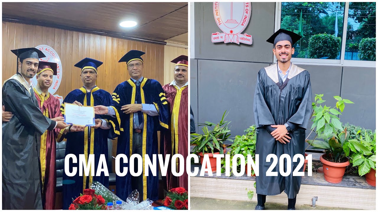 CMA Convocation 2021 👨🏻‍🎓| Proud to be a CMA🎖 | Vlog 04 | RbKiVines ...
