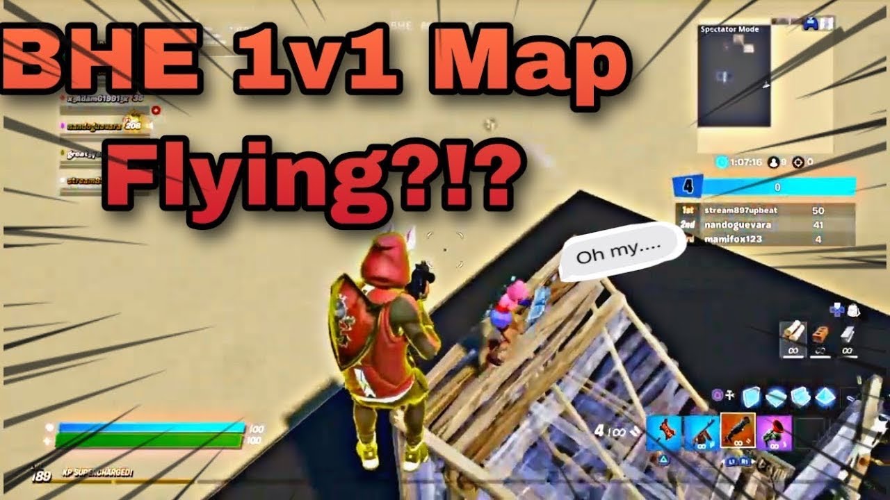 Bhe 1v1 Build Fights Flying Hack Updated Youtube