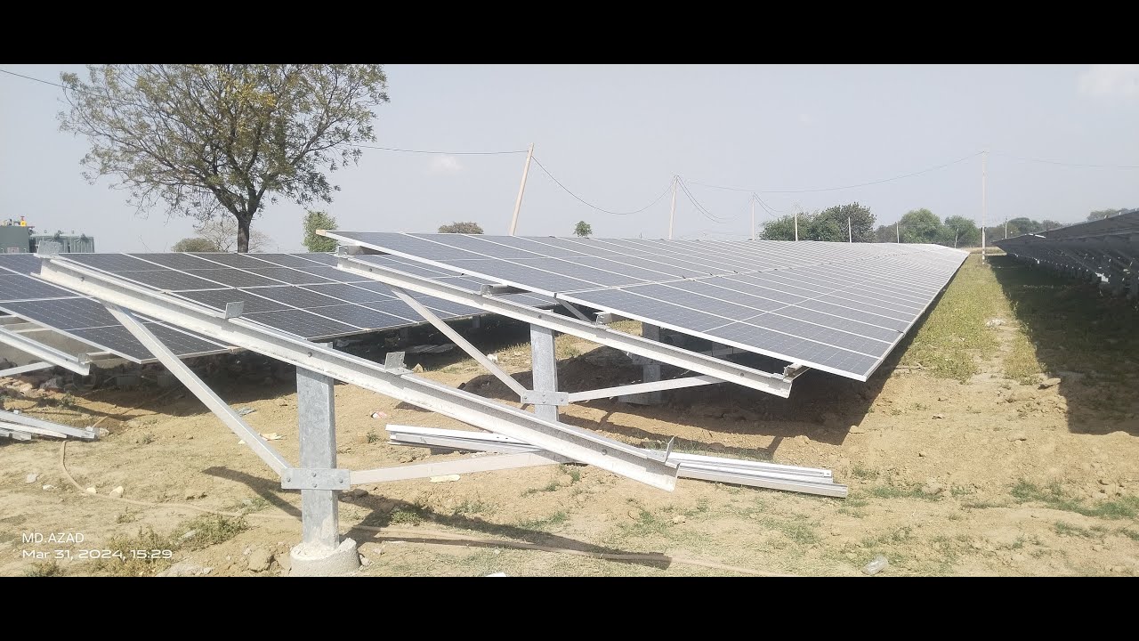 How to Install Ground Mounted Solar Structure I Ground Mounted Solar ...