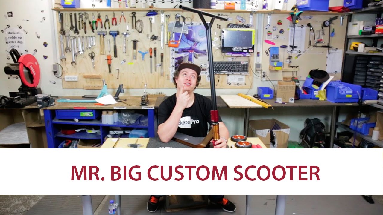Custom Scooter Build: Mr. BIG - YouTube