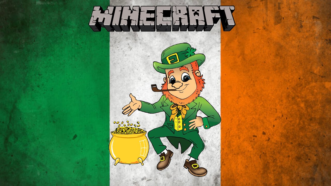 Happy Saint Patrick's Day - Leprechauns In Vanilla Minecraft - YouTube