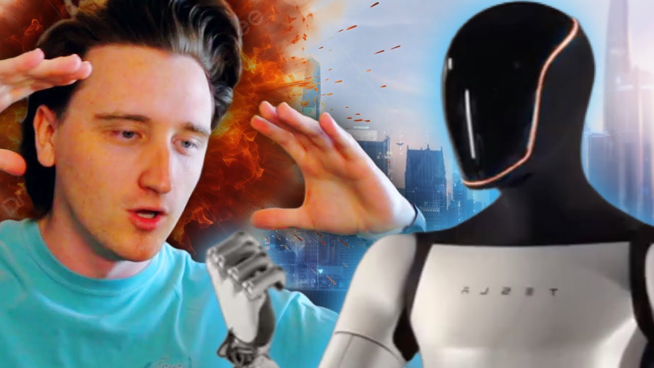 The New Tesla Robots are Terrifying - YouTube