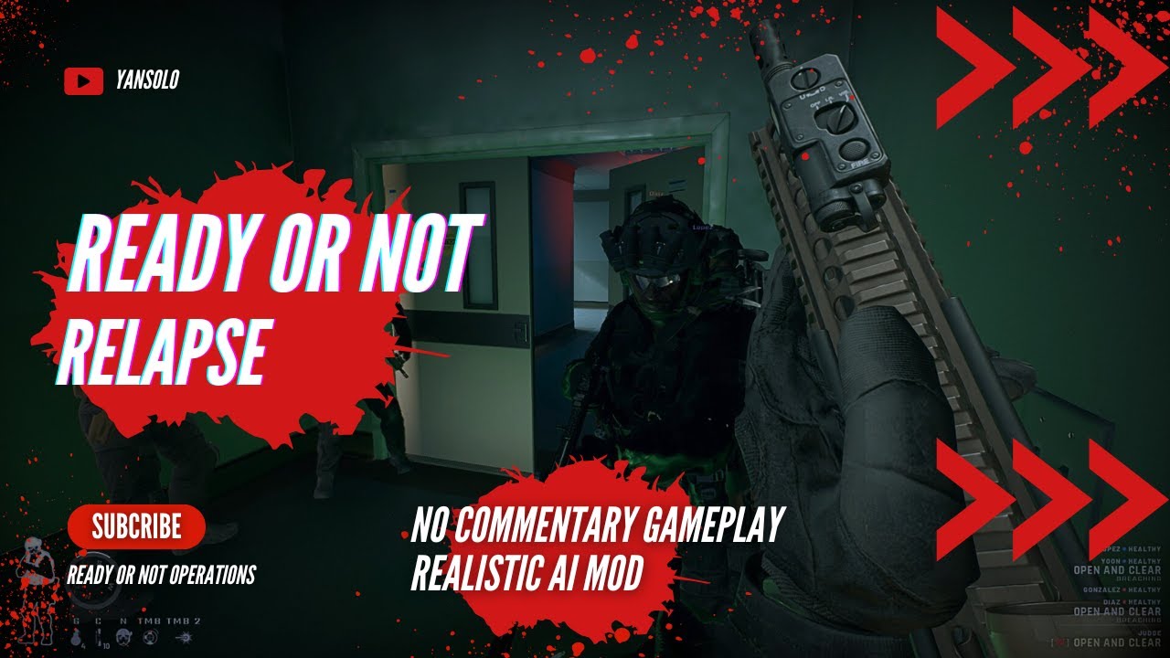 Relapse | Ready Or Not Tactical Gameplay With Realistic Ai | No ...