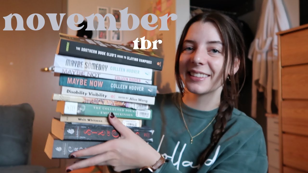 the books i want to read in november 🤎 - YouTube