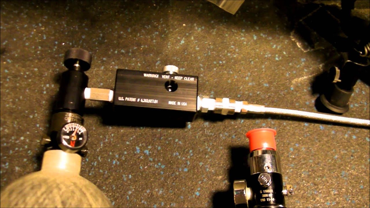 Benjamin Discovery .22 PCP Ninja 4500 Carbon Fiber Custom Regulator ...