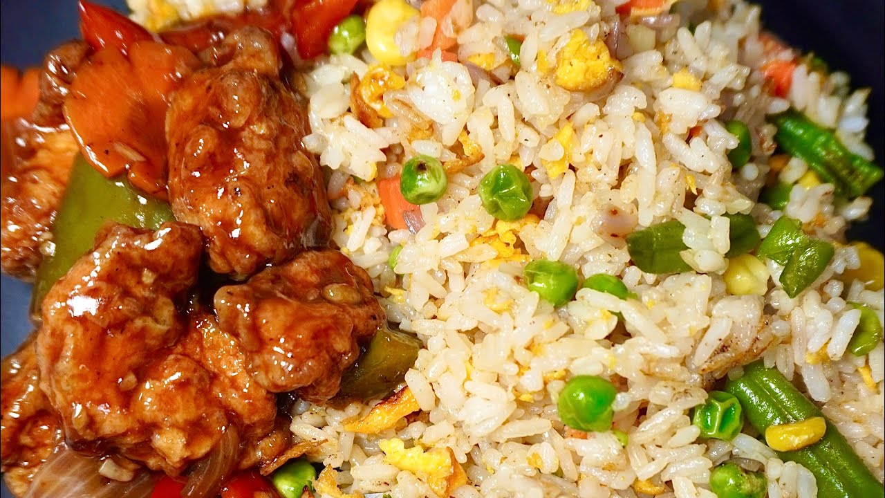 EASY CHICKEN MANCHURIAN & FRIED RICE - YouTube