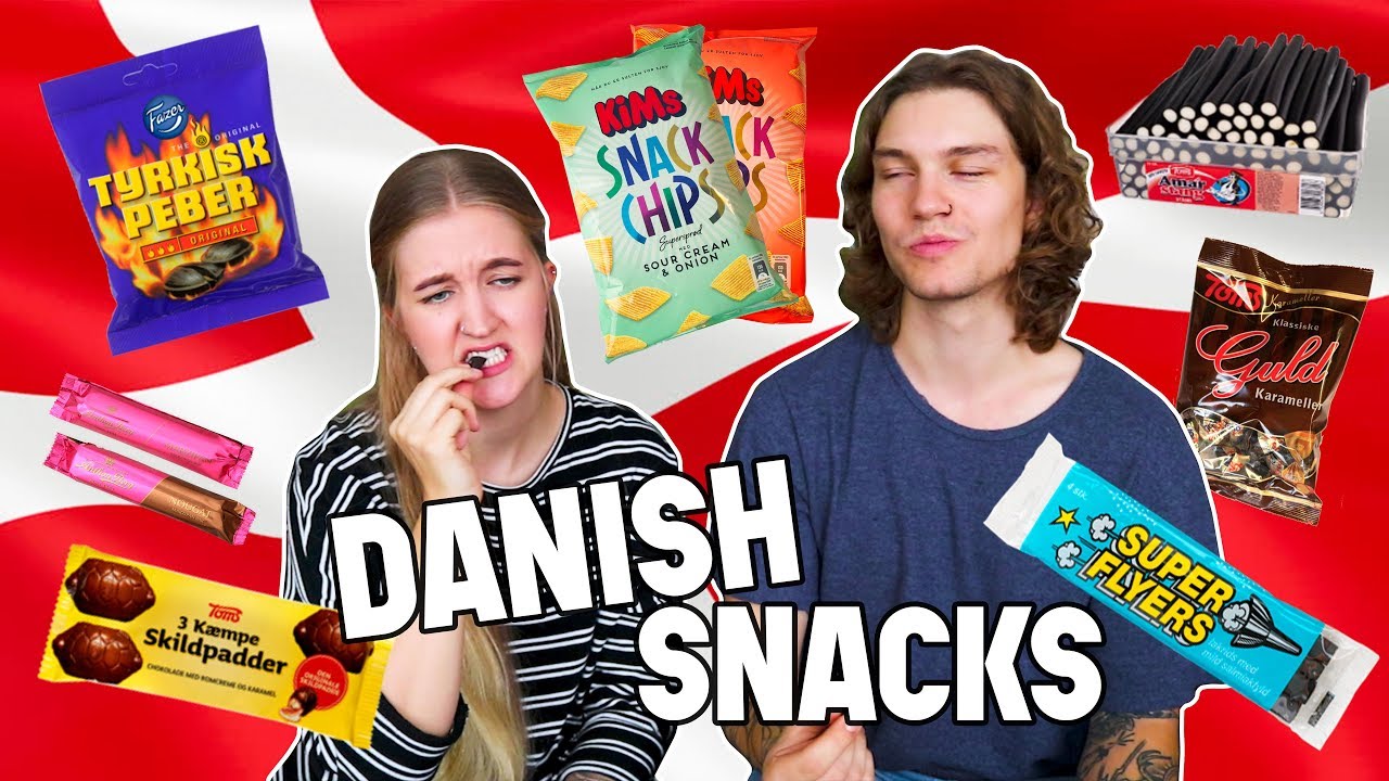 Trying Danish Snacks - YouTube