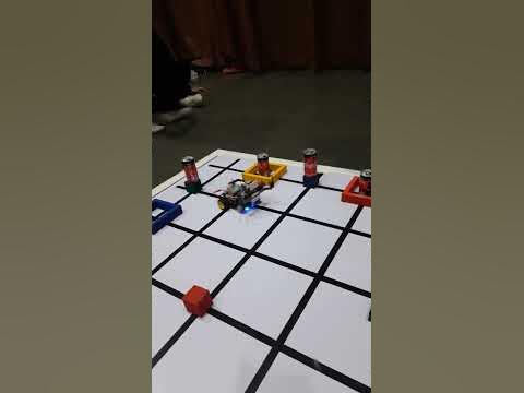 robot line follower can (atx 2 inex boad) - YouTube