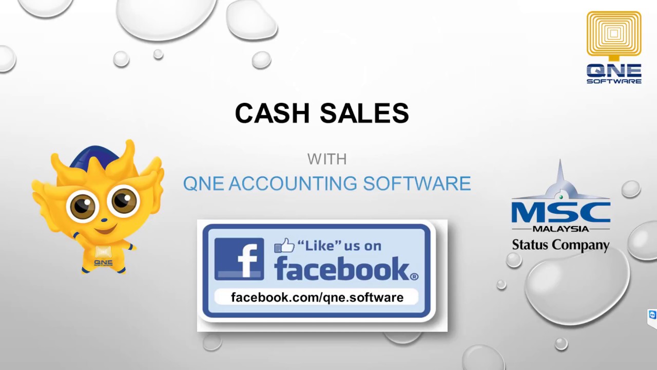 Sales - Cash Sales - YouTube