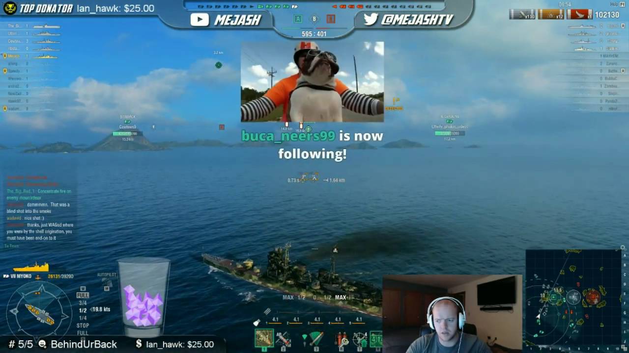 World of Warships: Myoko = Fires! 144k Damage! - YouTube