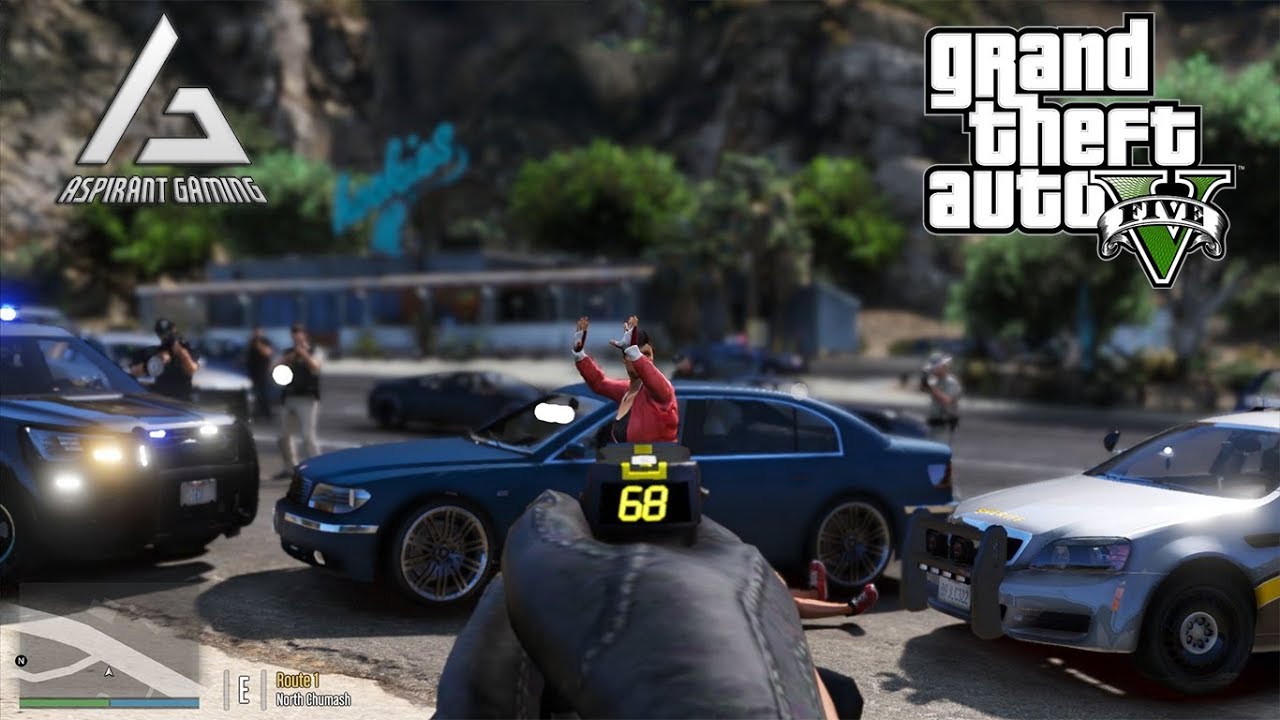 GTA 5 Roleplay - ARP - # 91 Ride along with FirstThirtyMinutes - YouTube