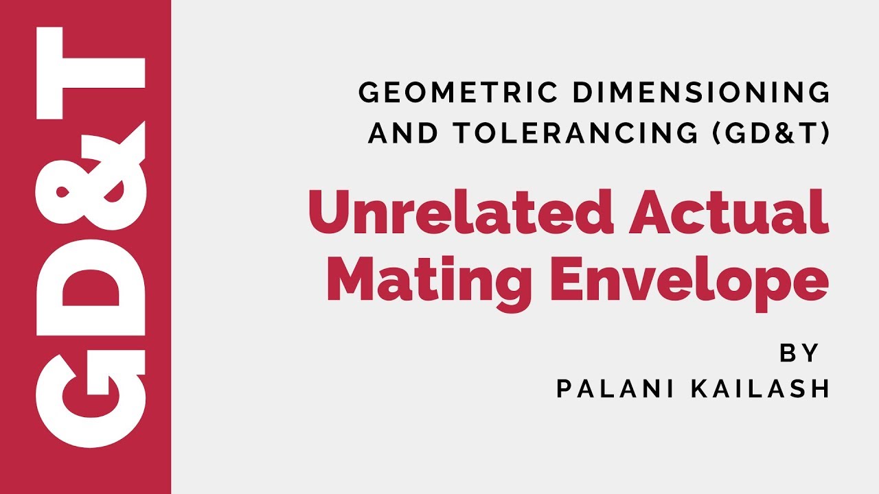GD&T Tutorial 08 : Unrelated Actual Mating Envelope - YouTube