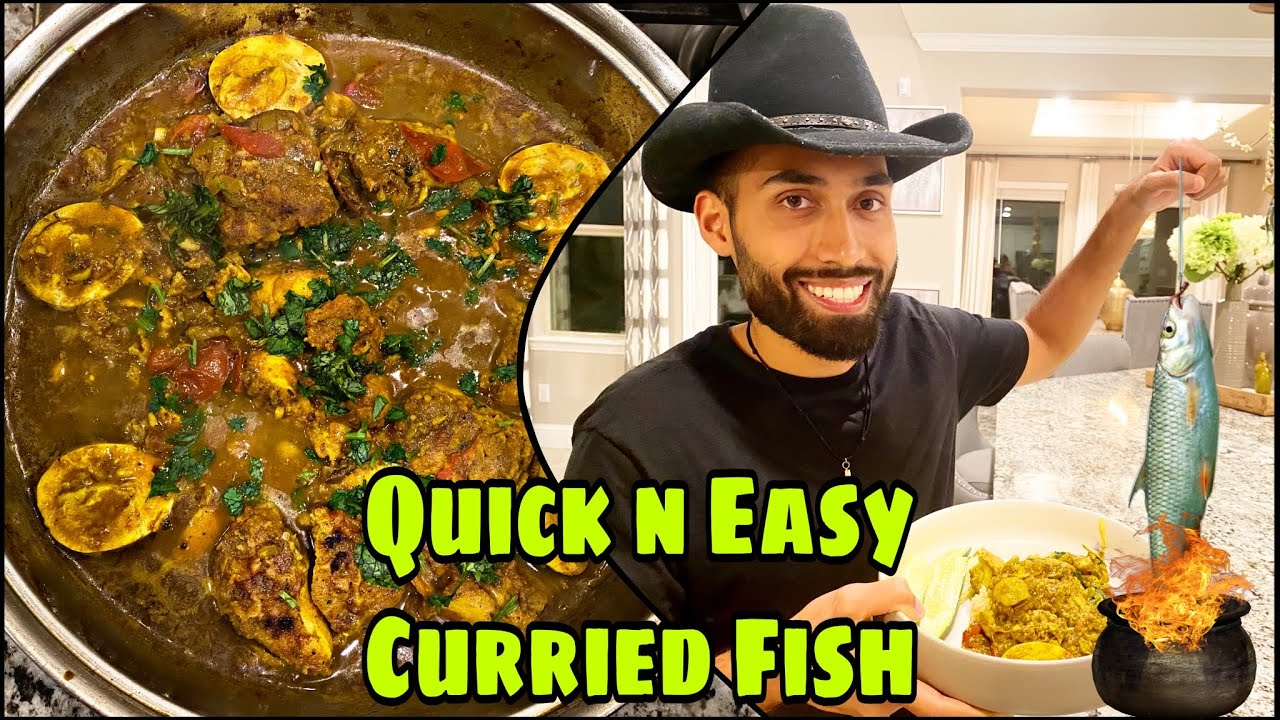 Curry Fish Recipe TRINI/INDIAN Style - Wild Caught Cod Fish - Gluten ...