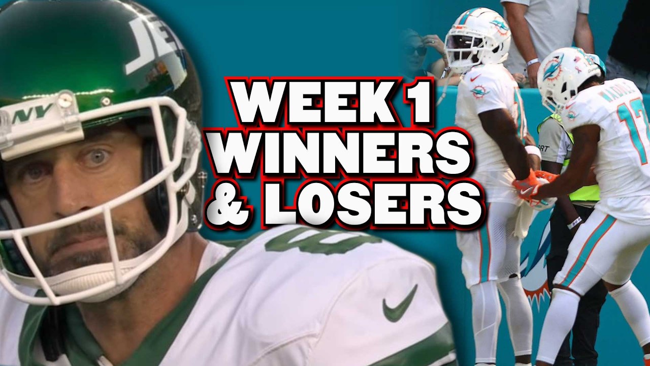 The REAL Winners & Losers from NFL Week 1 - YouTube