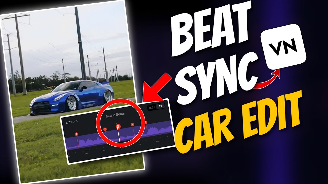 Simplest way to Beat sync Vn editor| Beat sync tutorial| How to sync ...