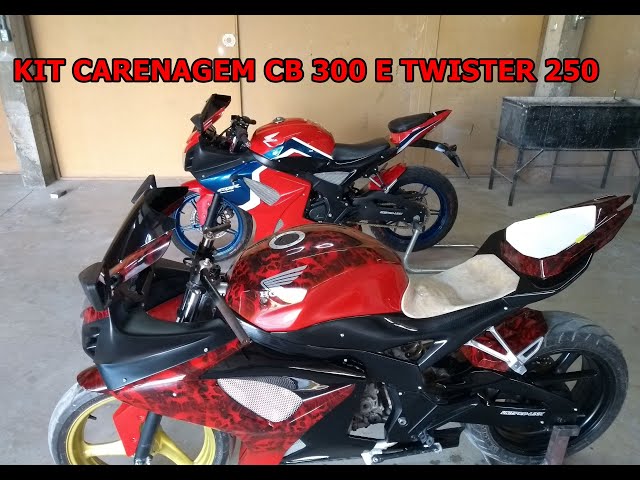 Carenagem Cb 300 Compre Kit Carenagem 3 Peças Cromo Forte Cb 300r