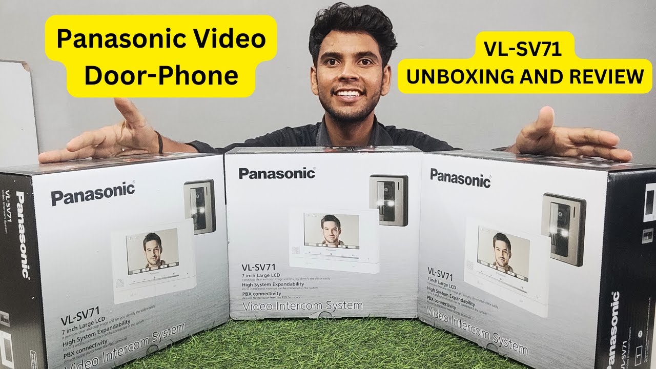 Unboxing the Panasonic VL-SV71 Video Door Phone A Closer Look at Home ...