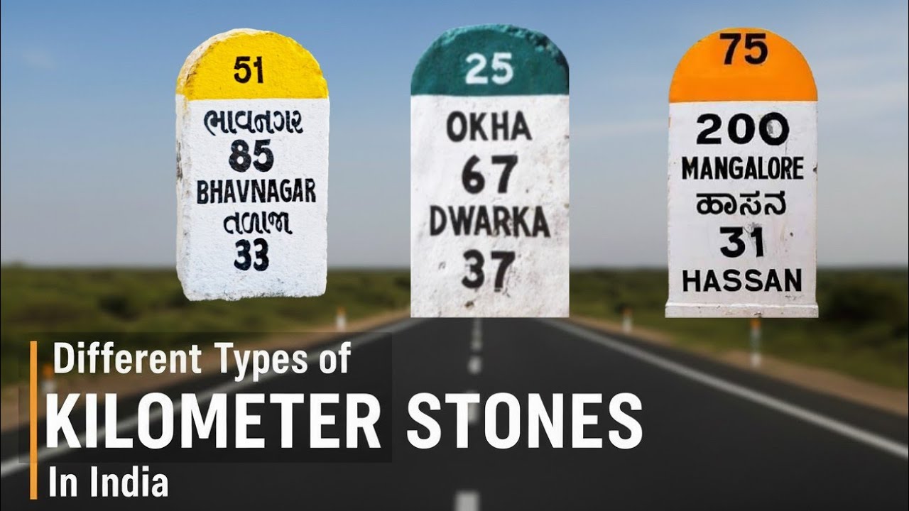 “KM Stone Kya Hota Hai? Highway Par Lagte Milestone Ki Full Details ...