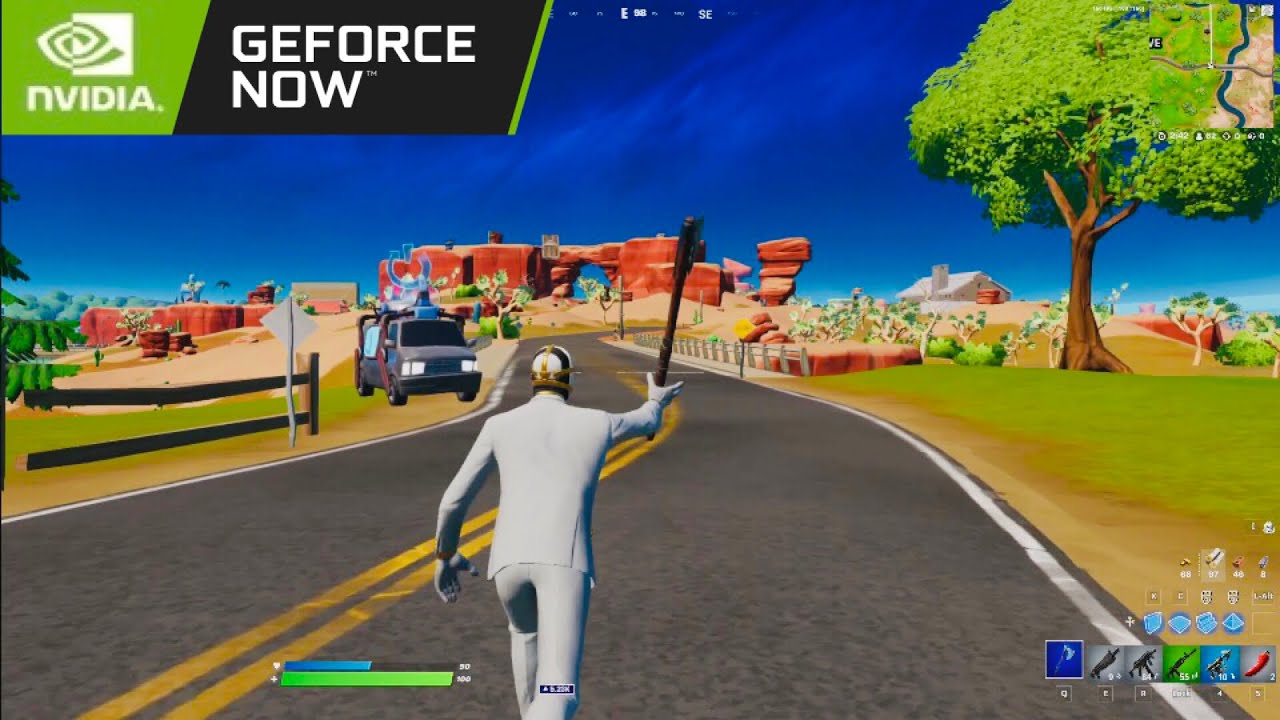 Fortnite GeForce Now Chapter 3 Arena Gameplay - YouTube