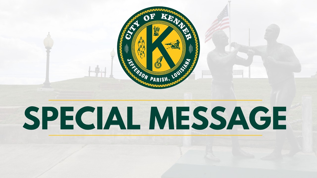 Kenner Mayor Michael Glaser One Year In Office Video - YouTube