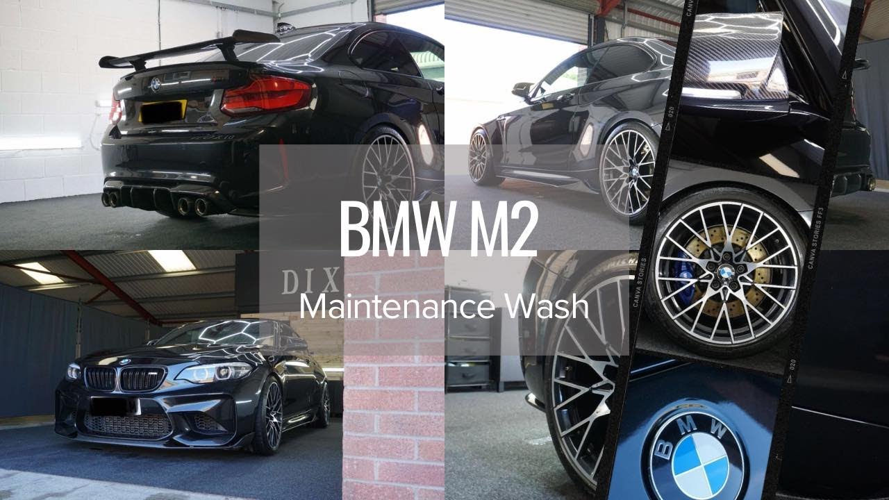 BMW M2 in for our Maintenance Wash - YouTube