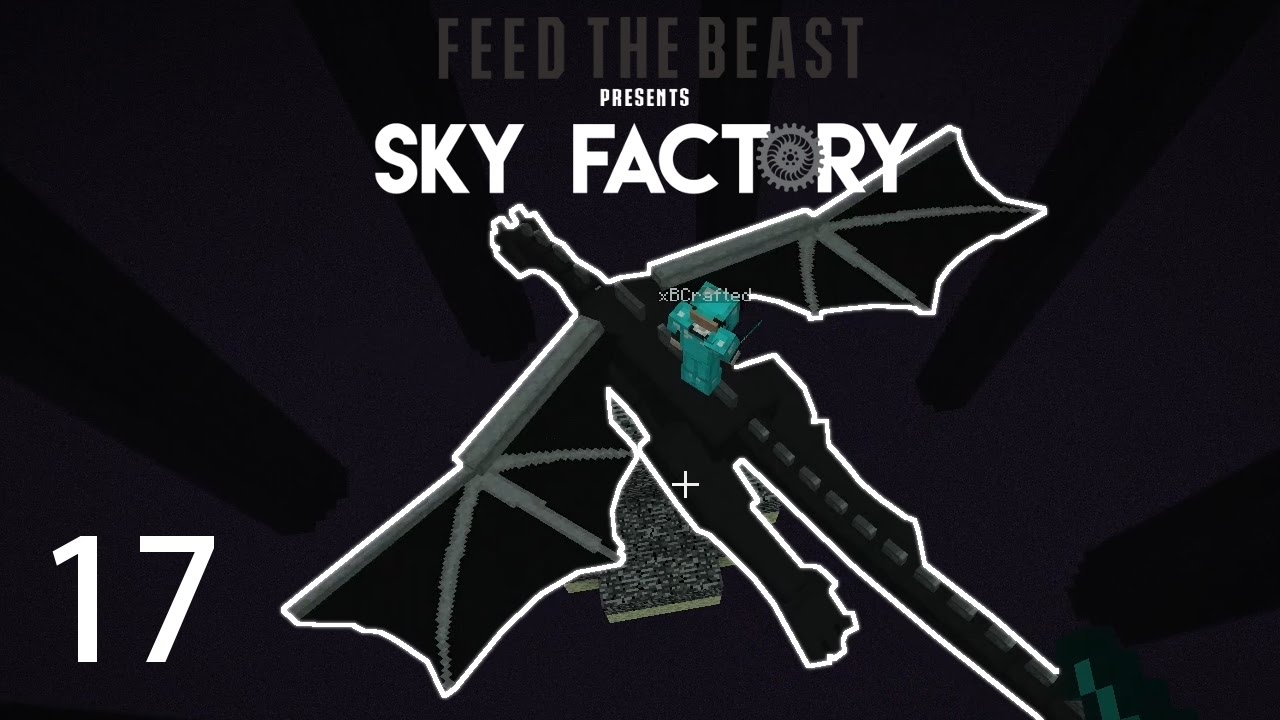 Sky Factory 3 w/ xB - VOID DRAGON [E17] (Minecraft Modded Sky Block ...
