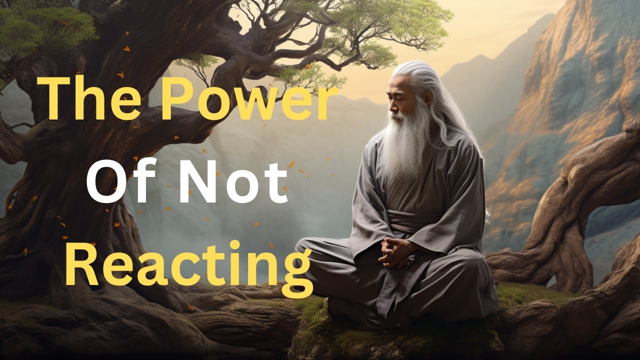 The Power Of Not Reacting - How To Control Your Emotions A Powerful Zen ...