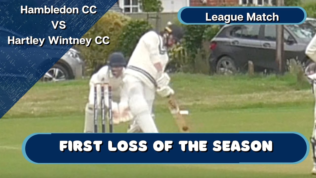 Hambledon CC vs Hartley Wintney CC | SPL Div 2 | First Loss of the ...