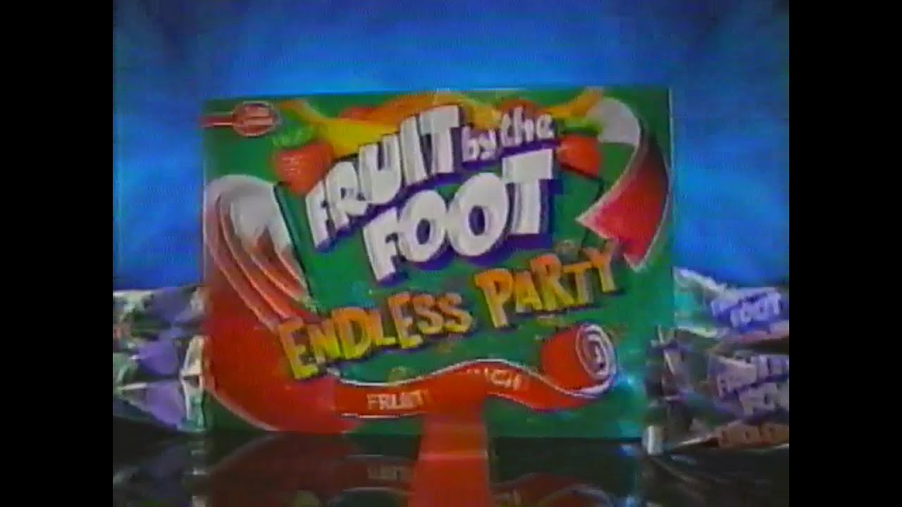 1999 Fruit By The Foot Endless Party Commercial - YouTube