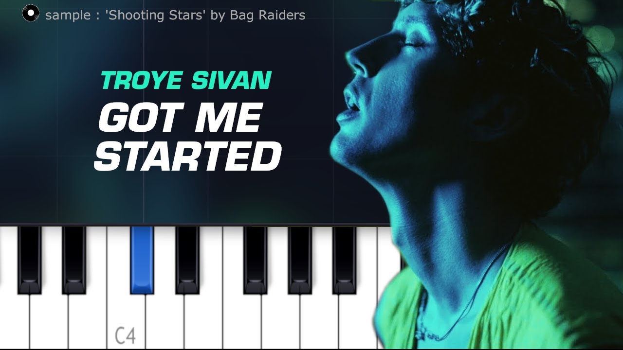 Troye Sivan - Got Me Started (Piano Tutorial) - YouTube