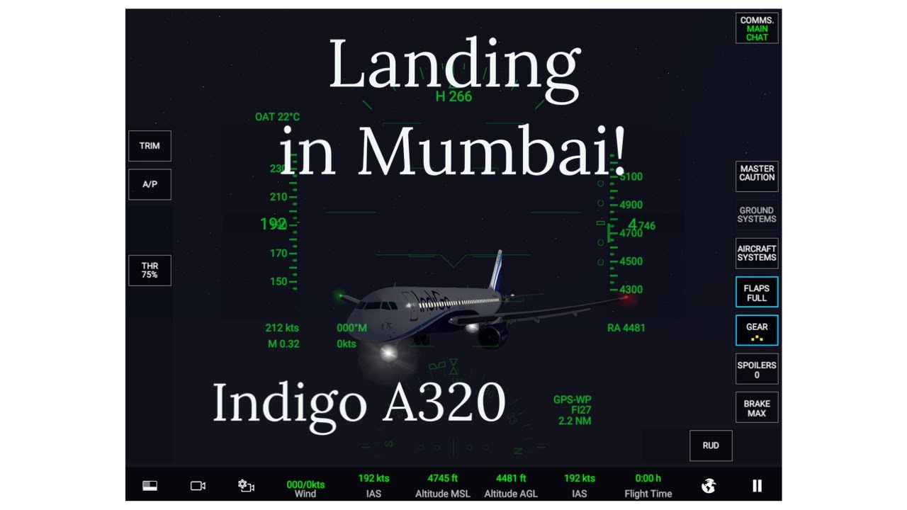 Rate the landing: RFS Indigo A320 - YouTube
