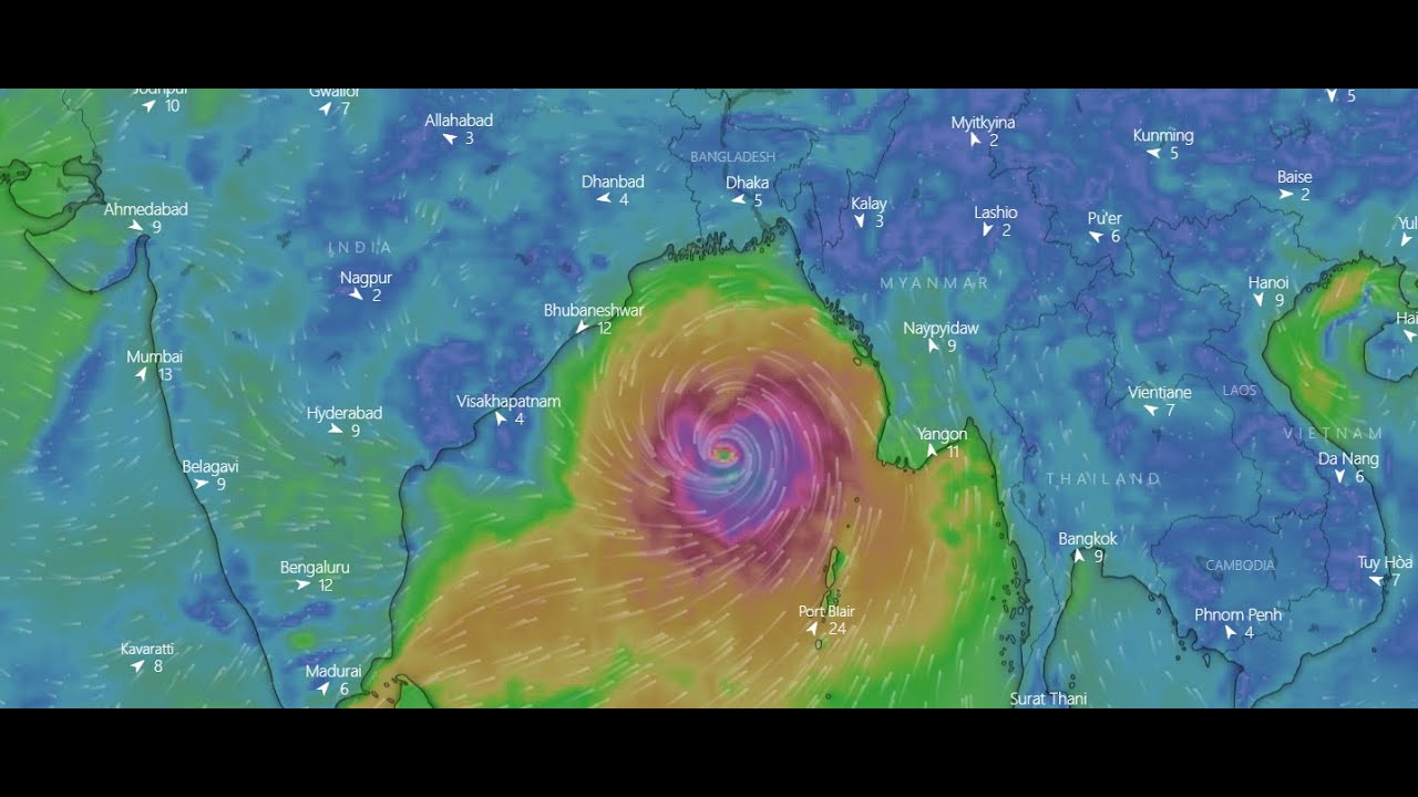 Everything BD Live Stream about cyclone Mokha - YouTube