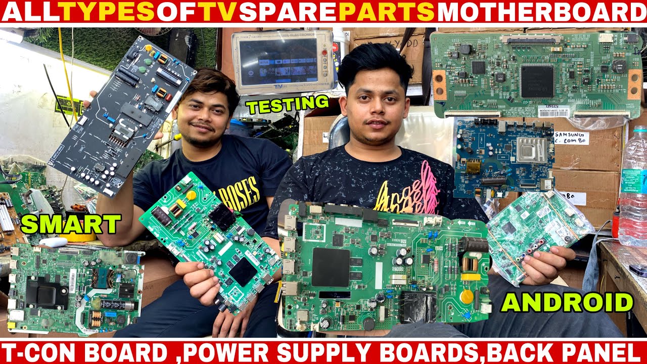 All types of Tv spare parts | Tv motherboard | TV repair centre | # ...