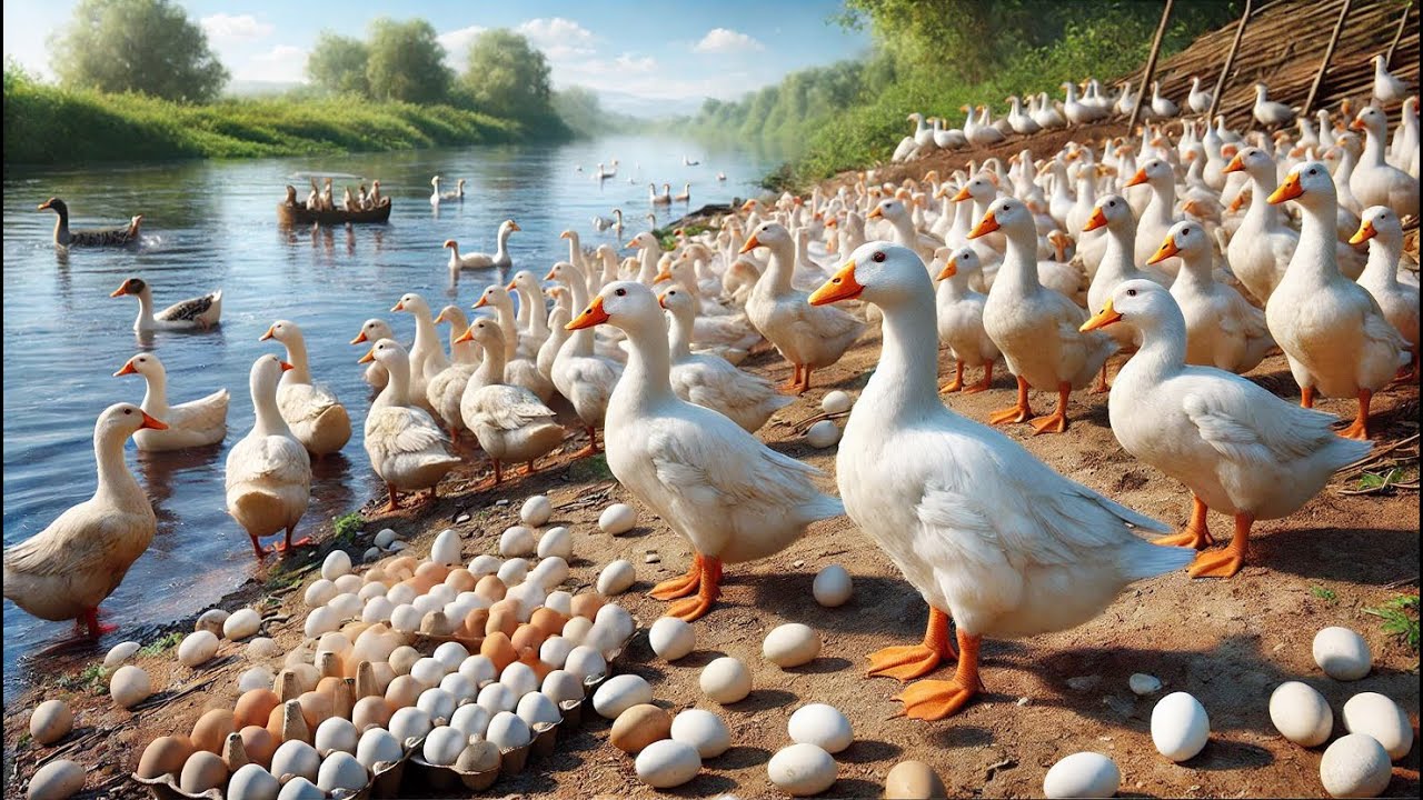 How To Start Raising Laying Ducks - Collecting Laying Duck Eggs - Ducks ...