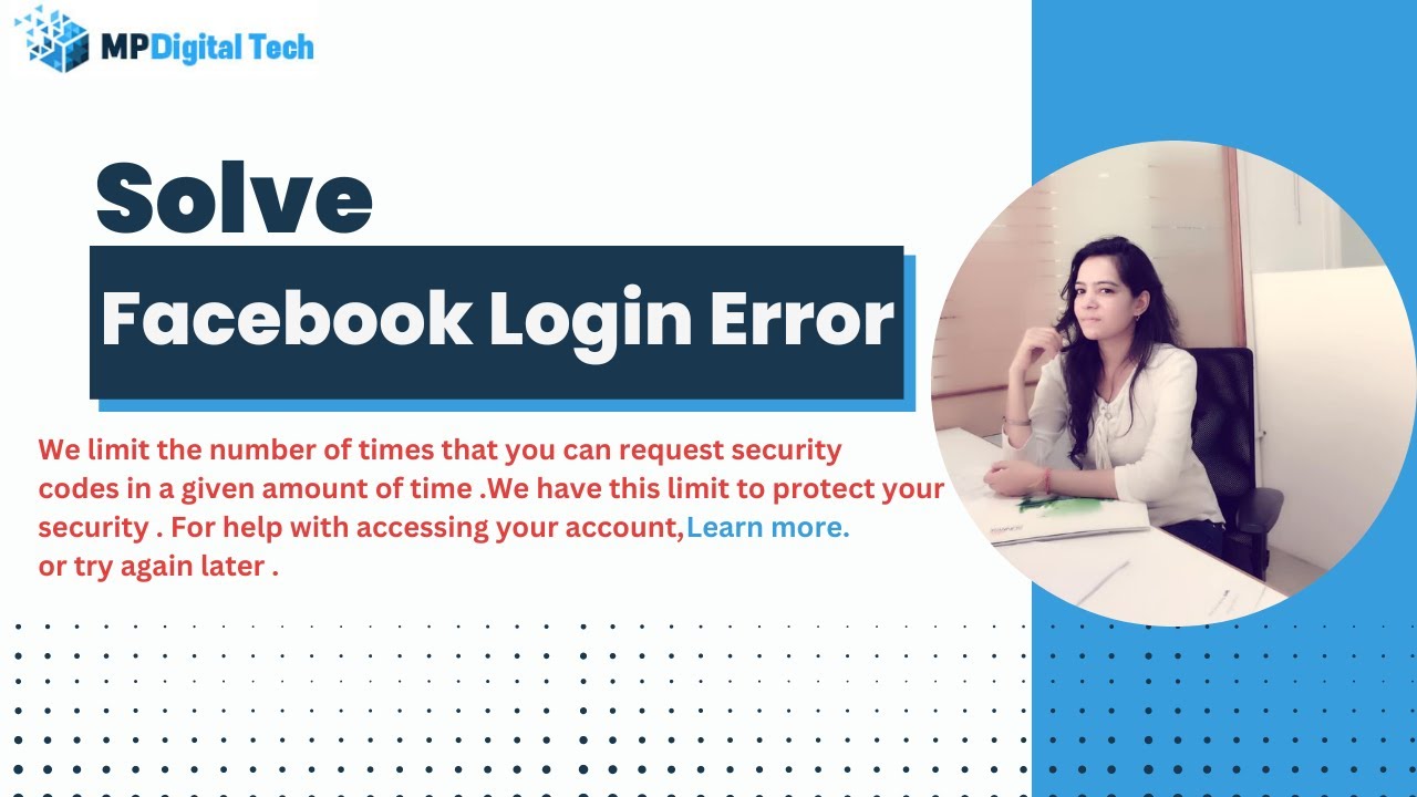 We Limit The Number Of Times That You Can Request Security Code|How To Fix Facebook Code Login ...