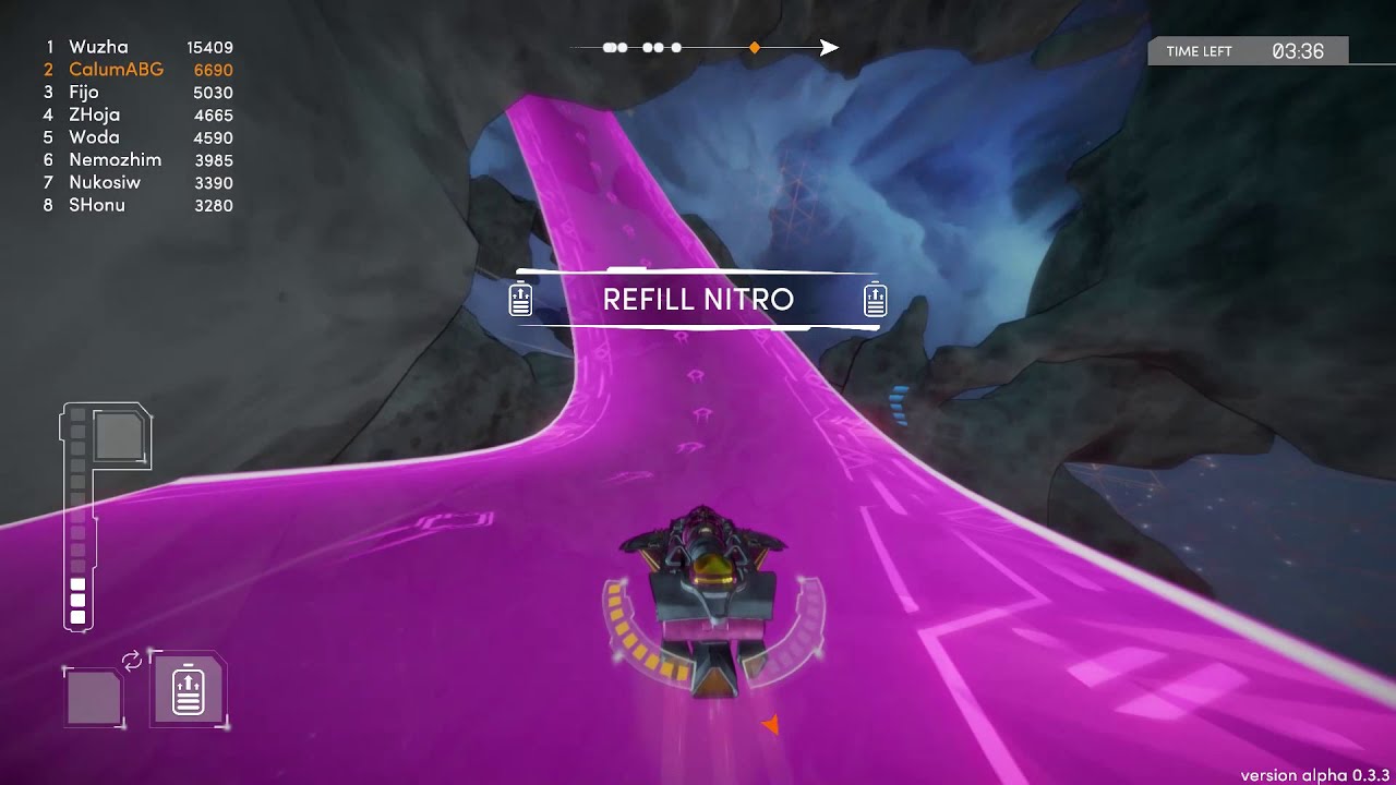 Light Trail Rush - Futuristic Anti-Gravity Racer Where The Lead Racer ...