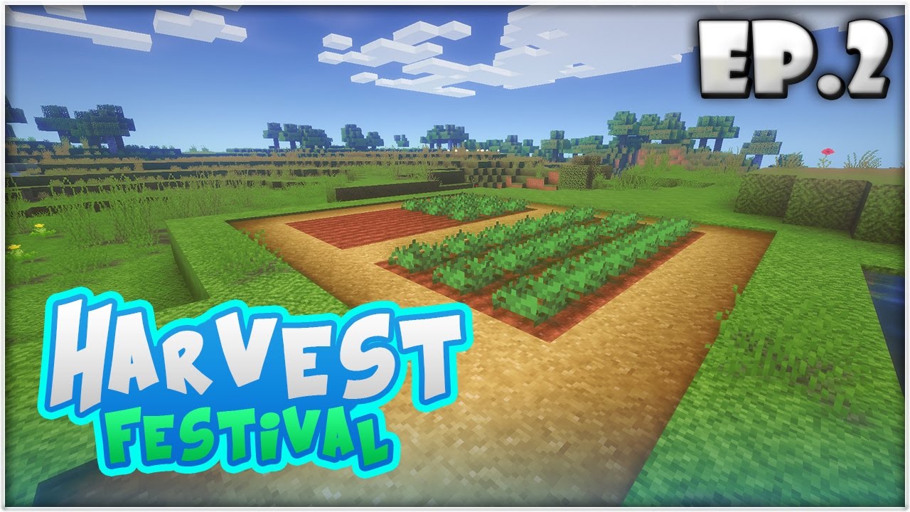 Harvest Festival EP.2 | เริ่มปลูกผักกันเถอะ! (Minecraft Harvest Moon ...