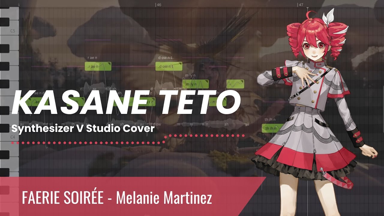 【Kasane Teto】FAERIE SOIRÉE - Melanie Martinez【Synthesizer V Studio Cover】 - YouTube